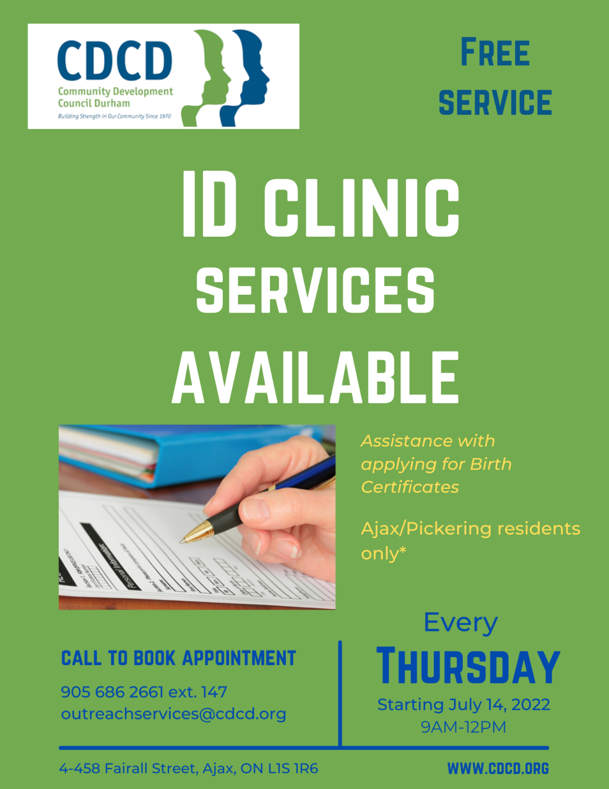 Home | Community Development Council Durham | CDCD Ajax | Support