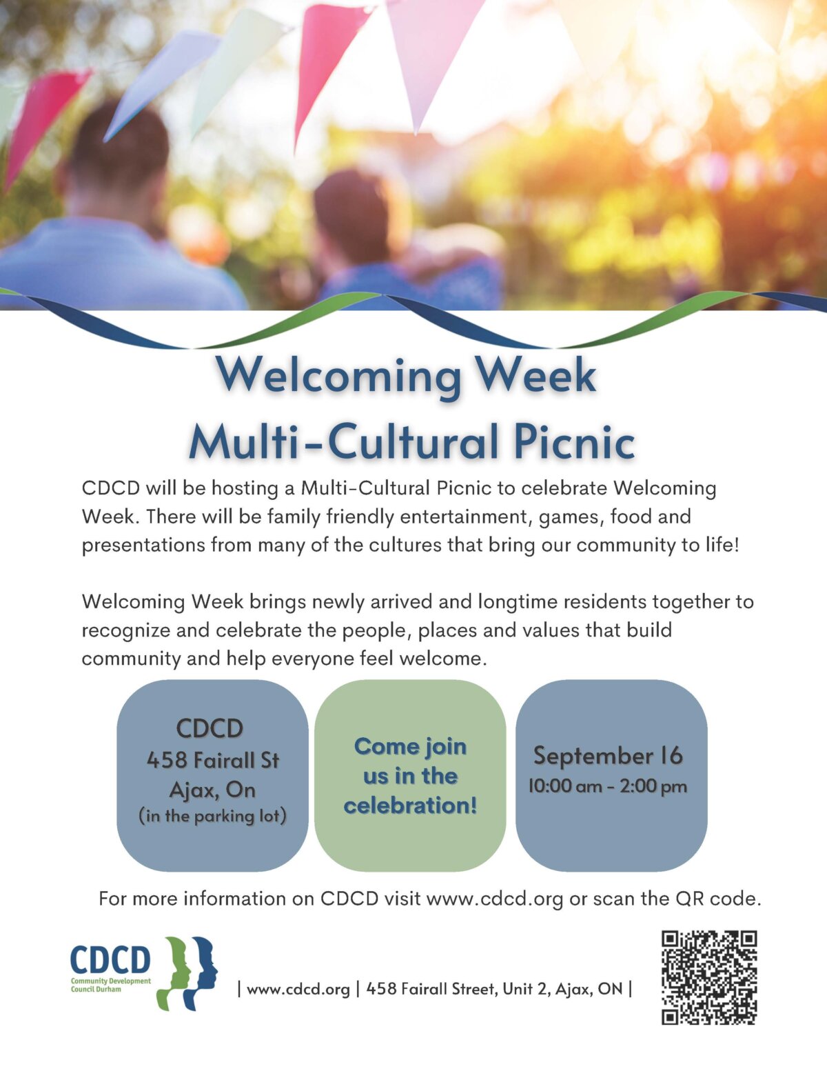 Welcome Week Multi-Cultural Picnic – CDCD