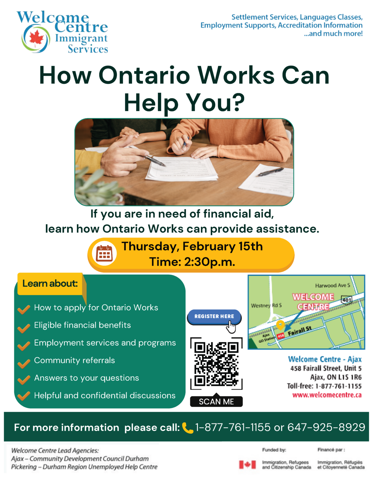 How Ontario Works Can Help You – CDCD