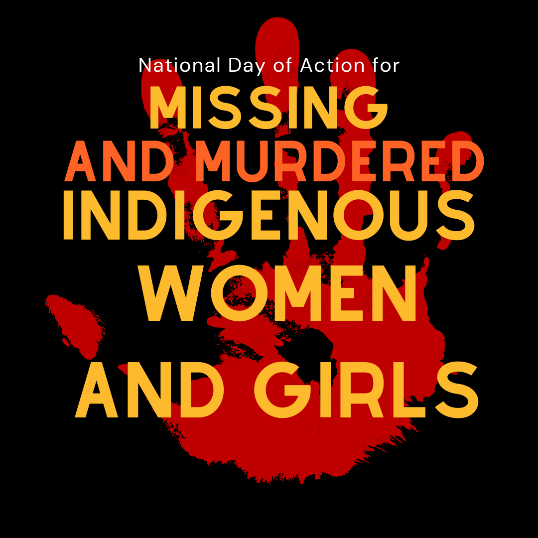 National Day of Action for Missing and Murdered Indigenous Women and ...