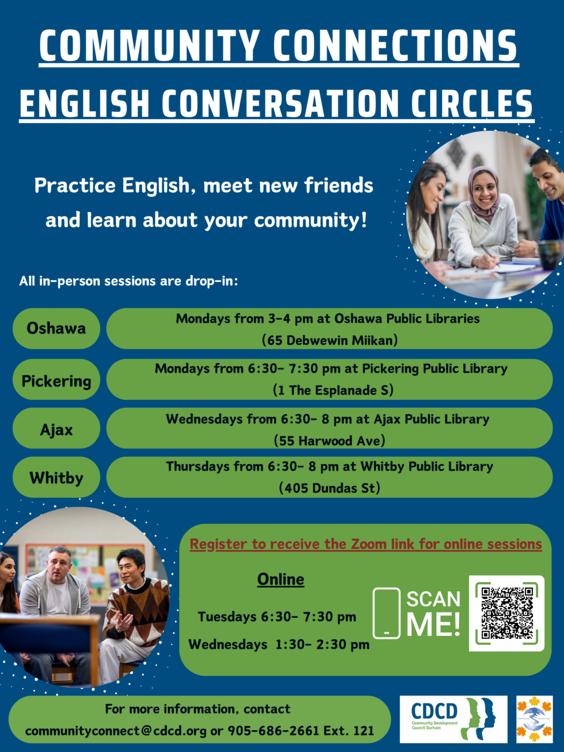 English Conversation Circles – Ajax – CDCD